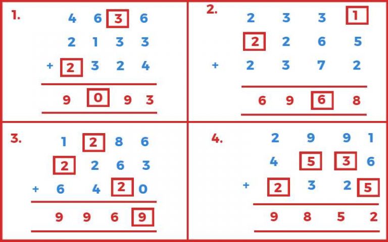 Class 4 Maths Solutions Chapter 2 Easy Maths Tricks